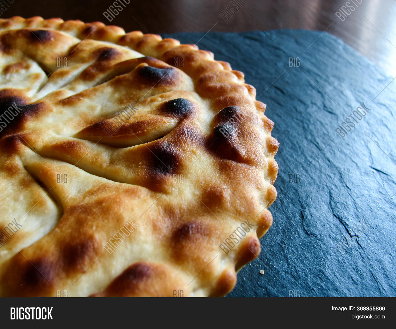 Round Meat Pie Chicken Image & Photo (Free Trial) | Bigstock