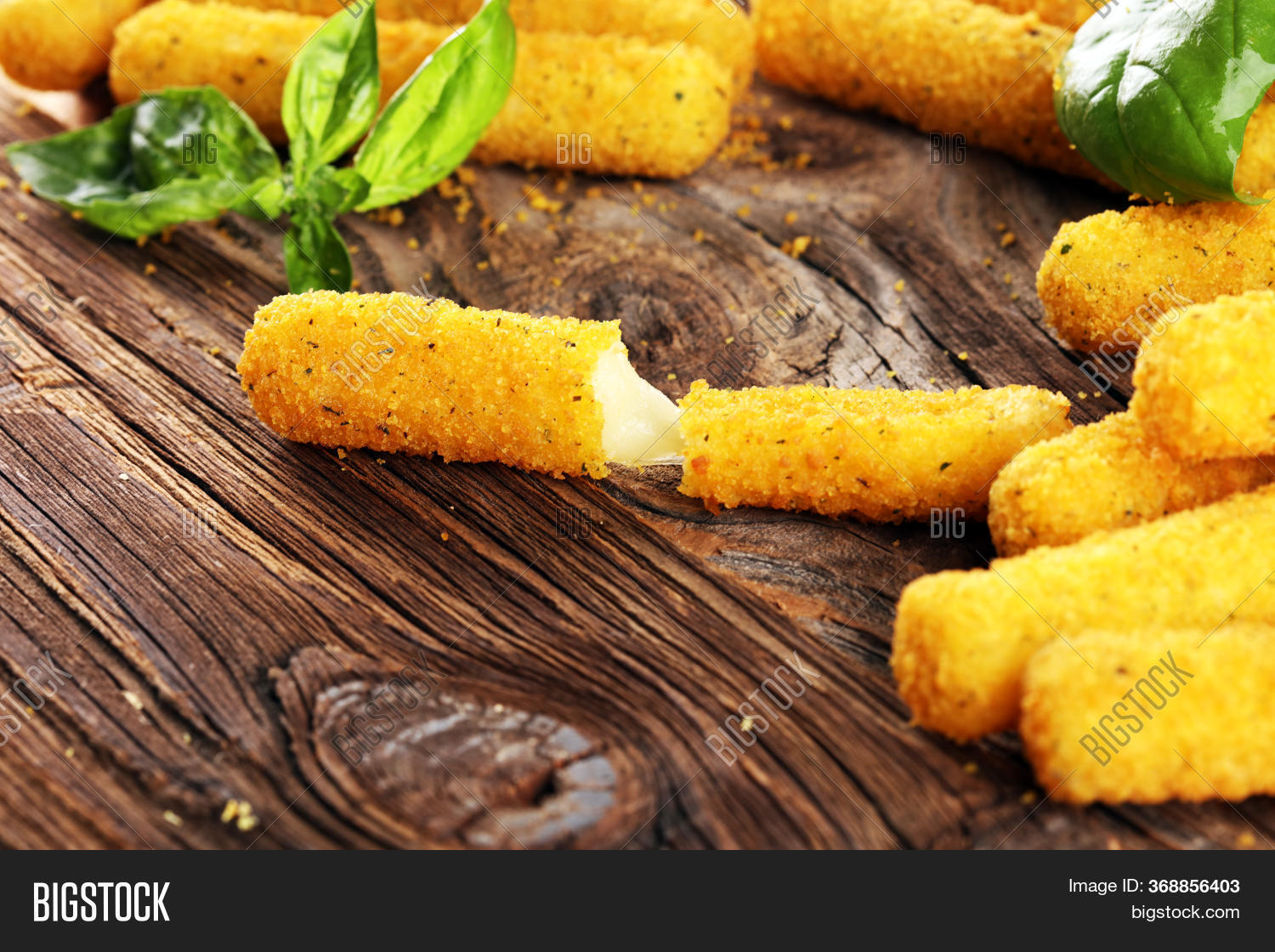 Breaded Mozzarella Image & Photo (Free Trial) | Bigstock
