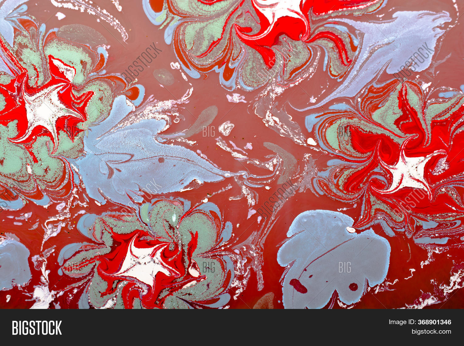 Creative Ebru Art Image & Photo (Free Trial) | Bigstock