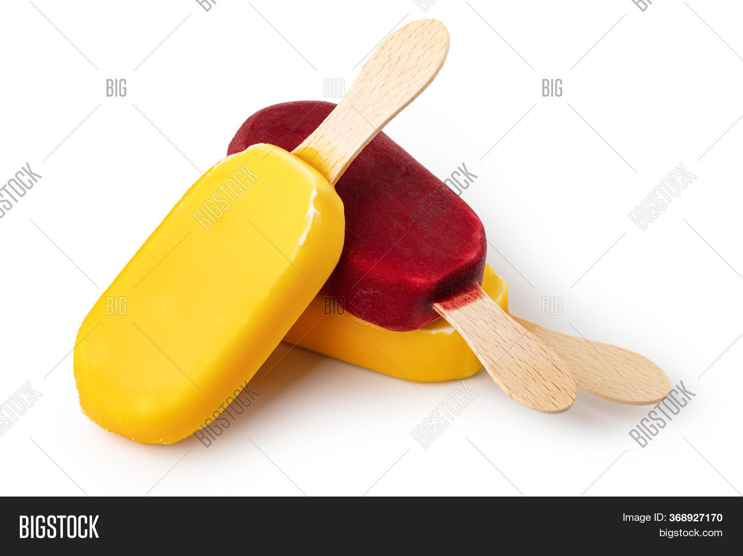Fruit Popsicles Ice Image & Photo (Free Trial) | Bigstock
