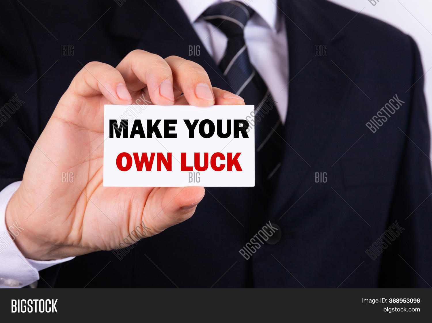Make Your Own Luck Image & Photo (Free Trial) | Bigstock