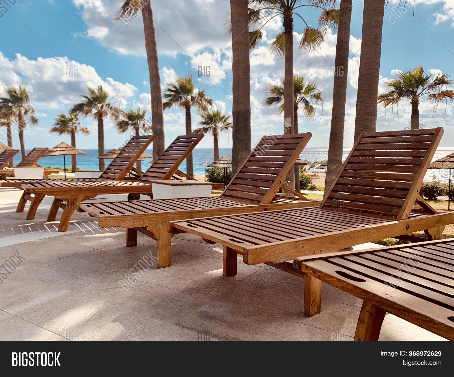 Modern Wooden Sunbeds Image & Photo (Free Trial) | Bigstock