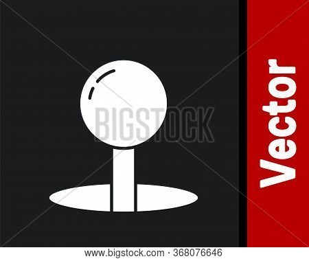 White Push Pin Icon Vector & Photo (Free Trial) | Bigstock