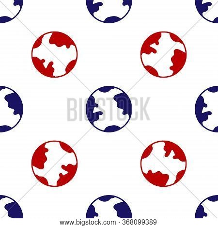 Blue Red Earth Globe Vector & Photo (Free Trial) | Bigstock