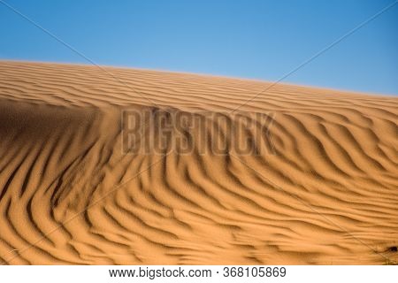 Ripple Sand Dunes Blue Image & Photo (Free Trial) | Bigstock