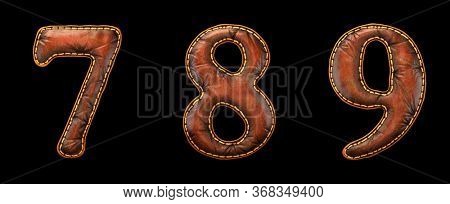 Set Numbers 7, 8, 9 Image & Photo (Free Trial) | Bigstock
