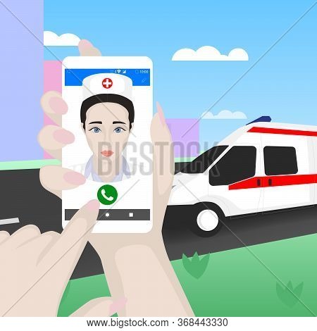 Call Ambulance Over Image & Photo (Free Trial) | Bigstock