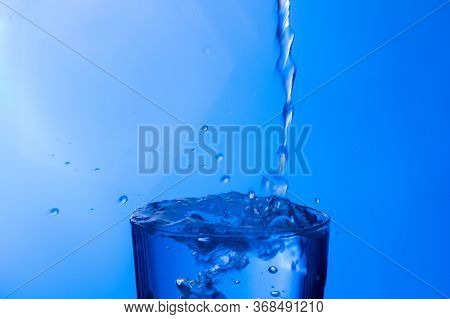 Water Falling Into Image & Photo (Free Trial) | Bigstock