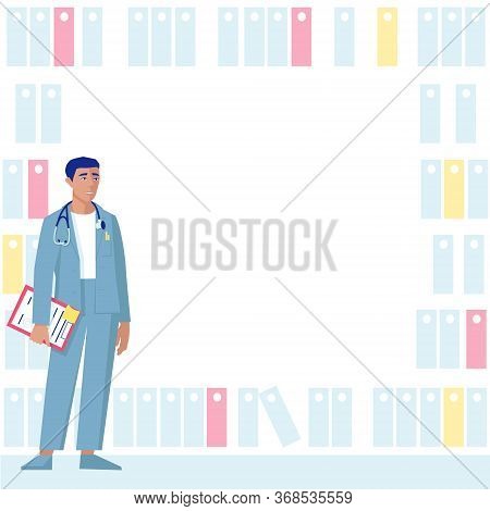 Medical Frame Doctor Vector & Photo (Free Trial) | Bigstock
