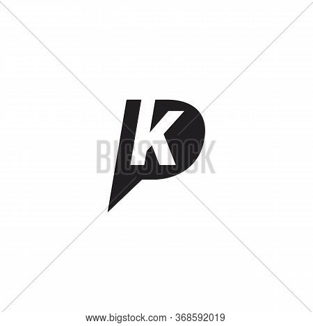 Pk P K Logo Vector Vector & Photo (Free Trial) | Bigstock