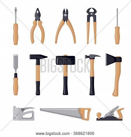 Carpenter Tools Vector & Photo (Free Trial) | Bigstock