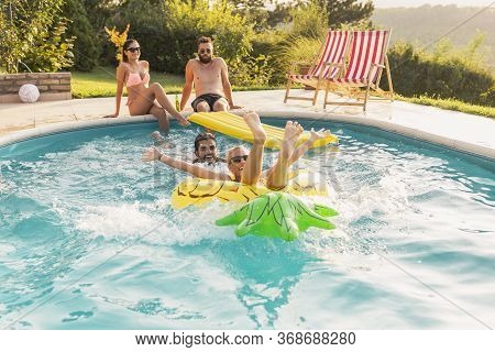 Couple Love Poolside Image & Photo (Free Trial) | Bigstock