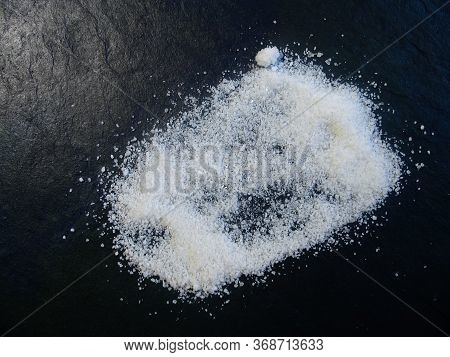White Handful Salt On Image & Photo (Free Trial) | Bigstock