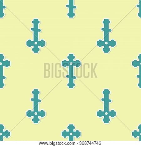 Green Christian Cross Vector & Photo (Free Trial) | Bigstock