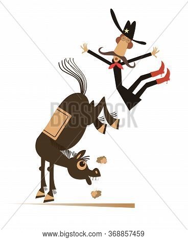 Cartoon Rider Falls Vector & Photo (Free Trial) | Bigstock