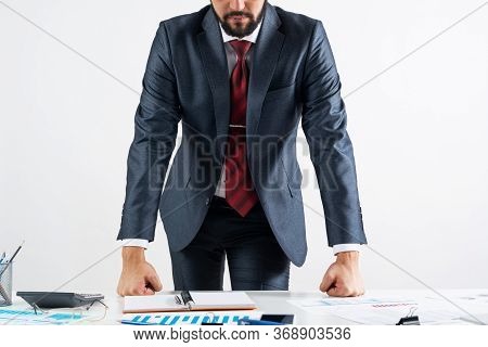Businessman Standing Image & Photo (Free Trial) | Bigstock