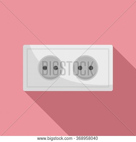 Double Power Socket Vector & Photo (Free Trial) | Bigstock