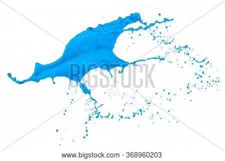 Blue Paint Splash Image & Photo (Free Trial) | Bigstock