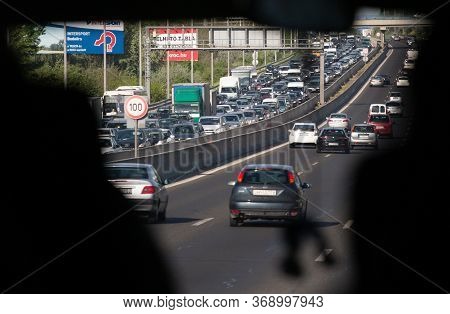 Traffic Jam, View Car Image & Photo (Free Trial) | Bigstock