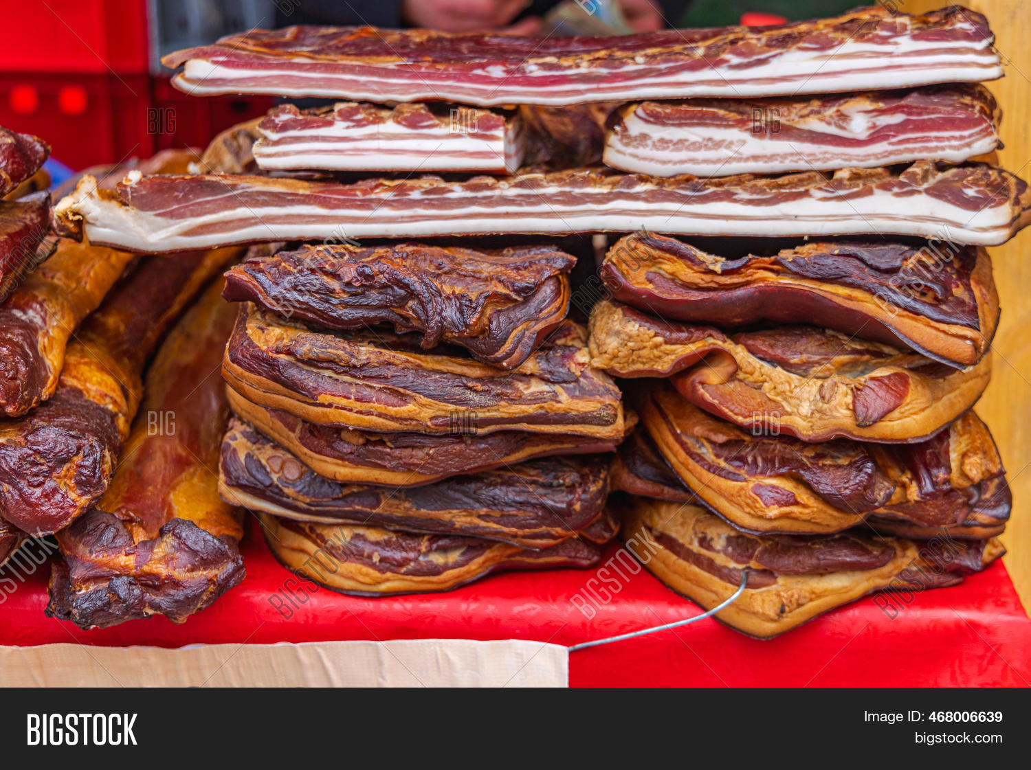 Large Stack Bacon Image & Photo (Free Trial) | Bigstock