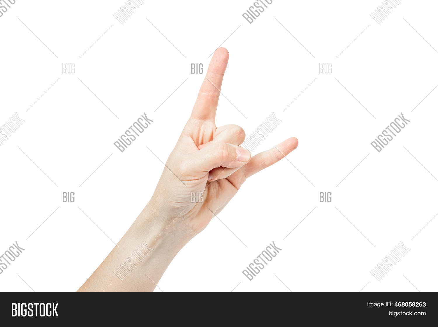 Sign Horns Hand Image & Photo (Free Trial) | Bigstock
