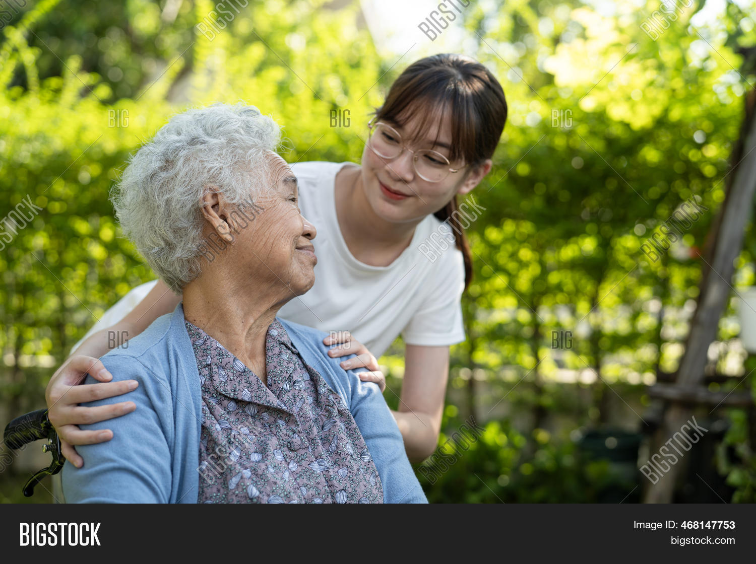 Caregiver Help Care Image & Photo (Free Trial) | Bigstock