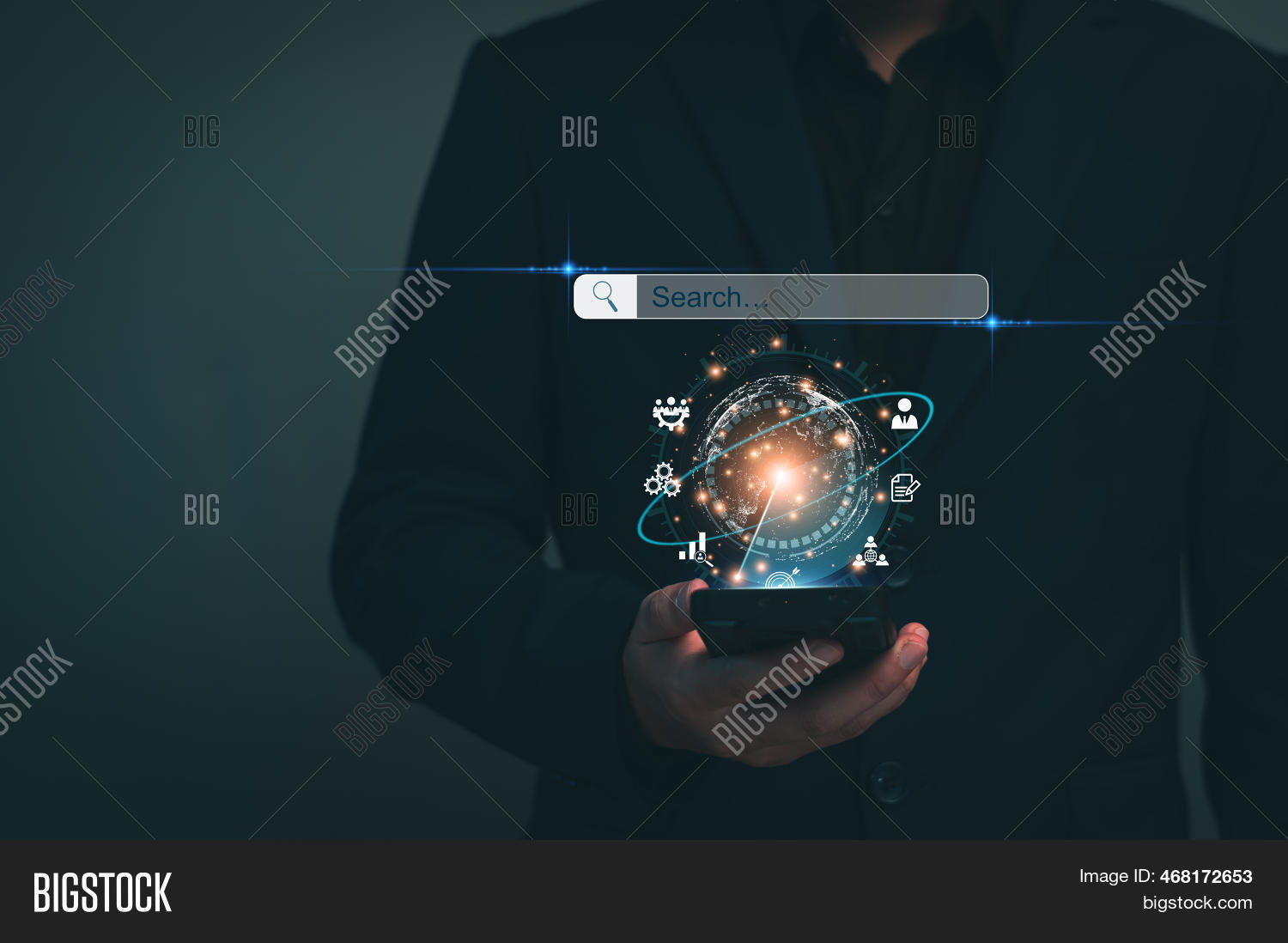 Data Search Technology Image & Photo (Free Trial) | Bigstock