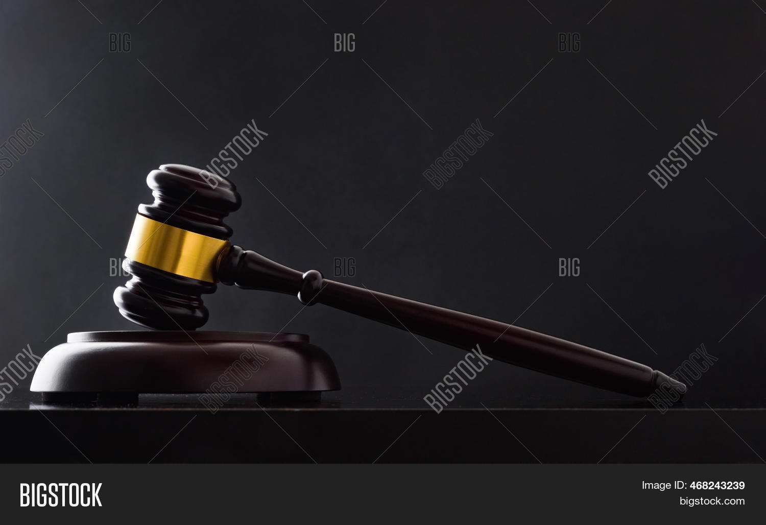 Front View Gavel On Image & Photo (Free Trial) | Bigstock