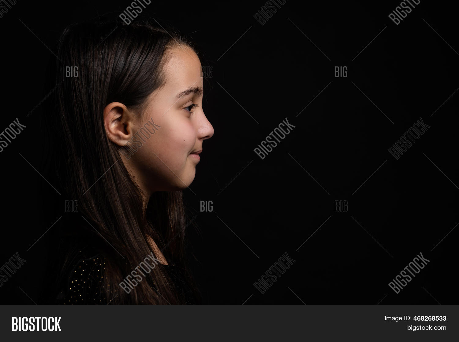 Profile Side View Face Image & Photo (Free Trial) | Bigstock