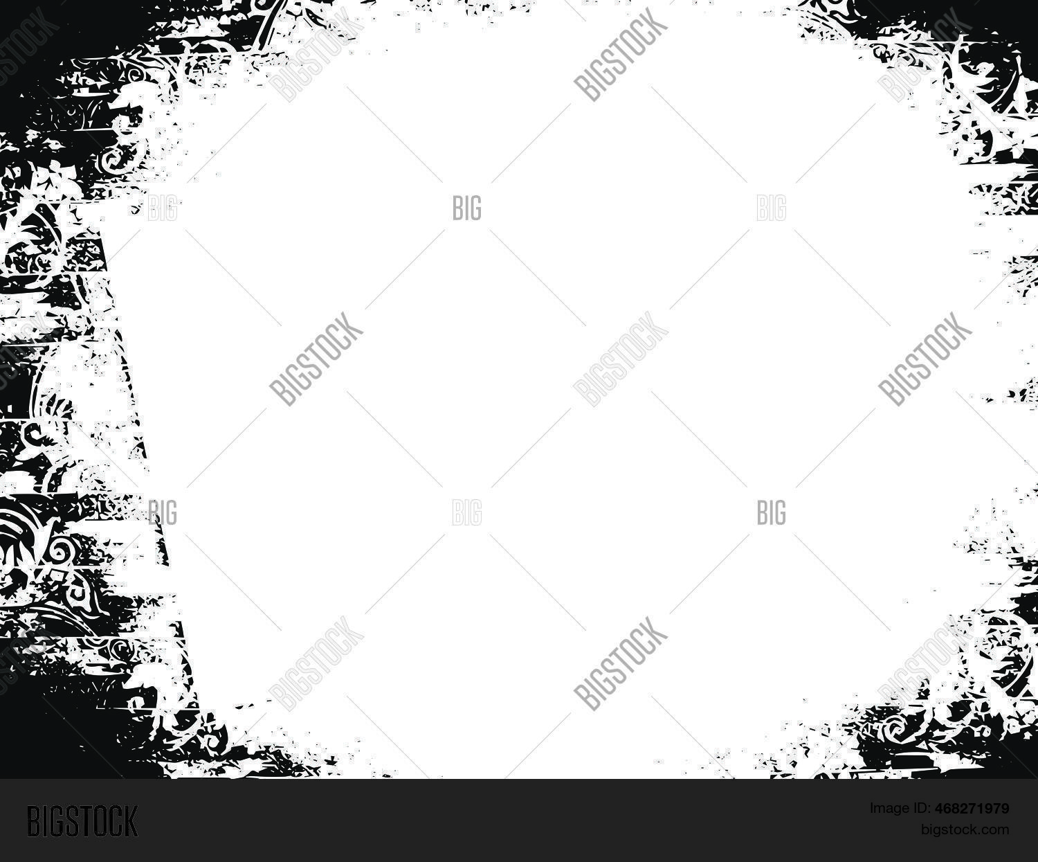 Grunge Border Vector Vector And Photo Free Trial Bigstock