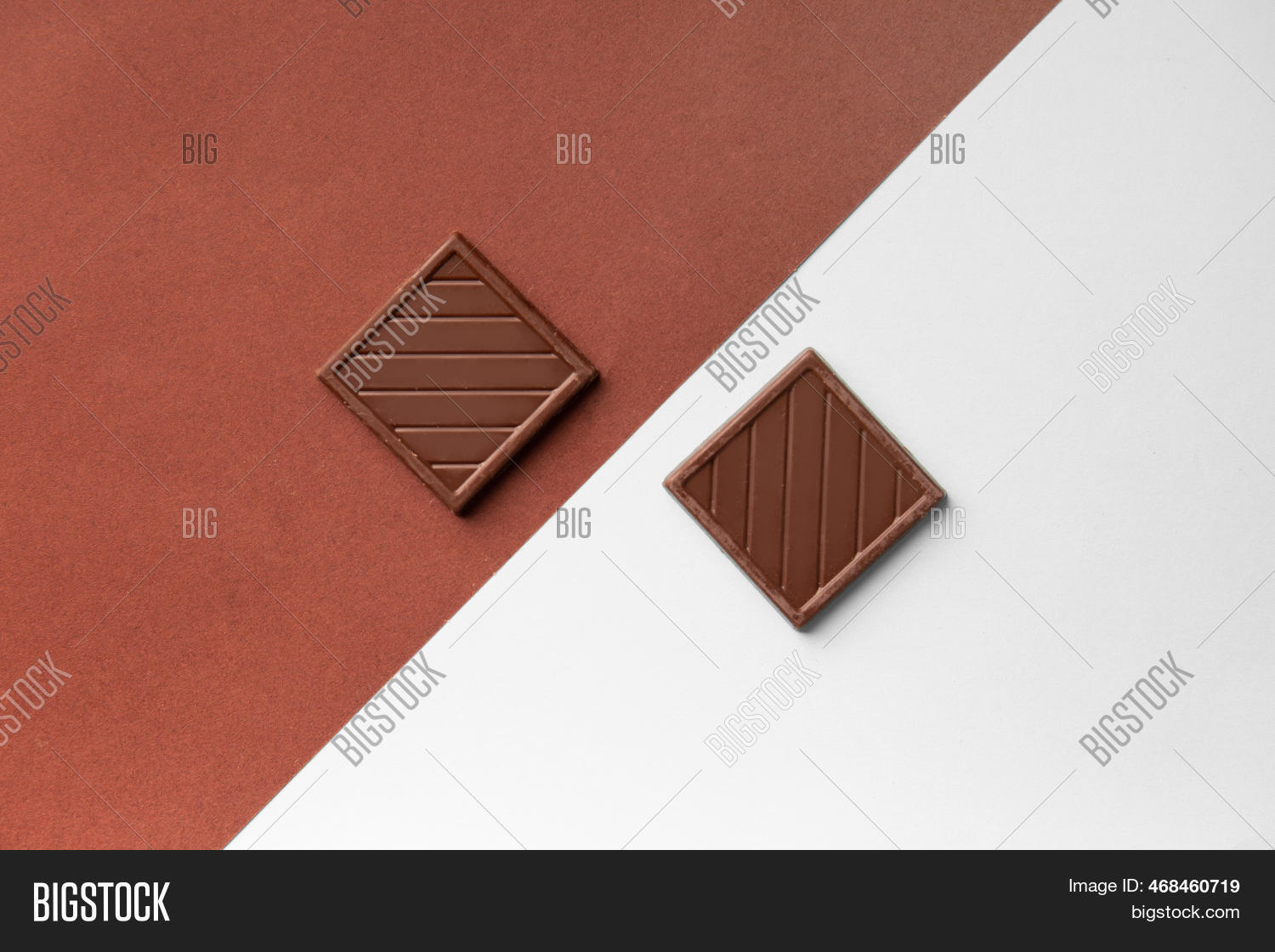 Two Chocolate Bars On Image & Photo (Free Trial) | Bigstock