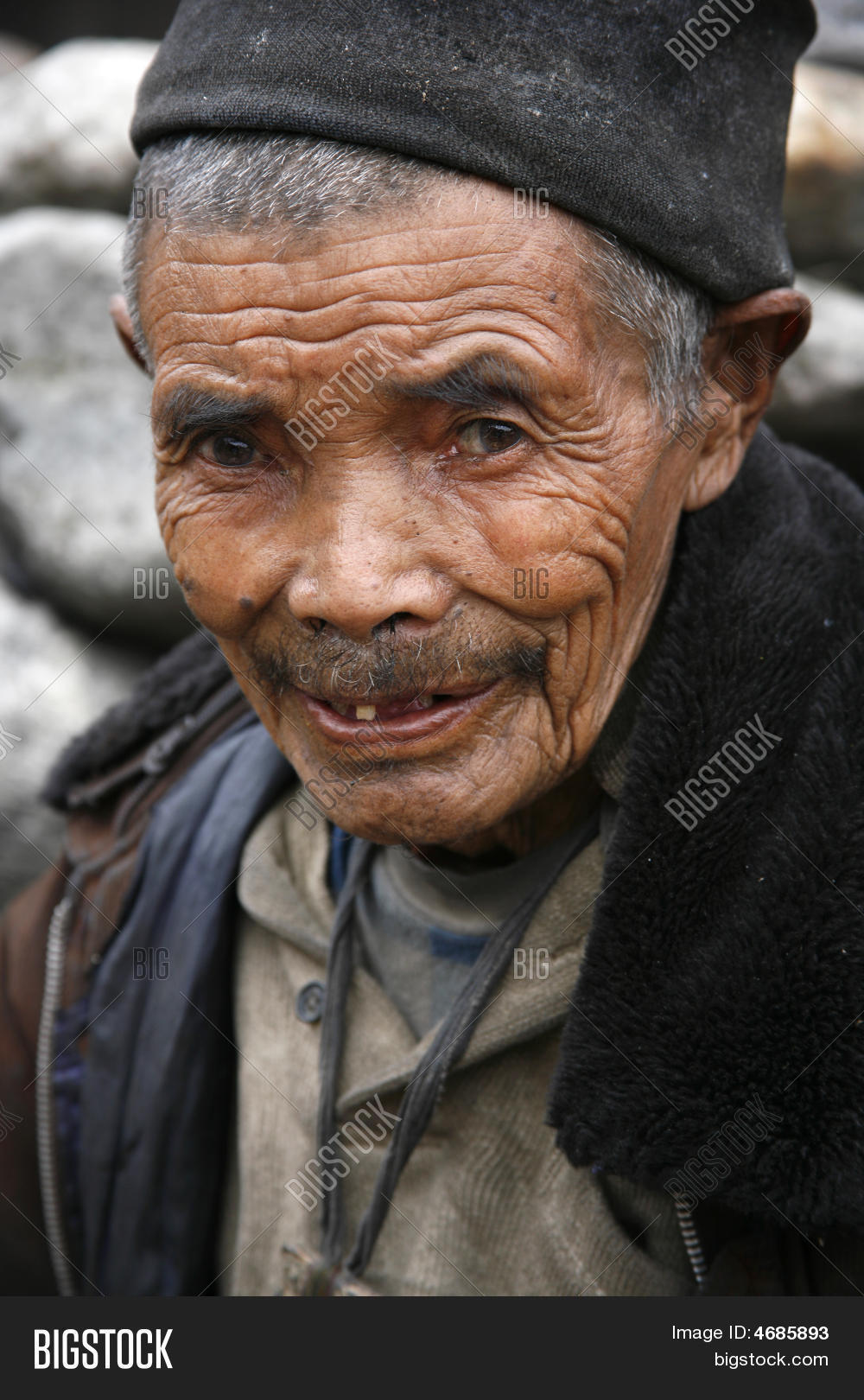 Wrinkled Old Man Image & Photo (Free Trial) | Bigstock