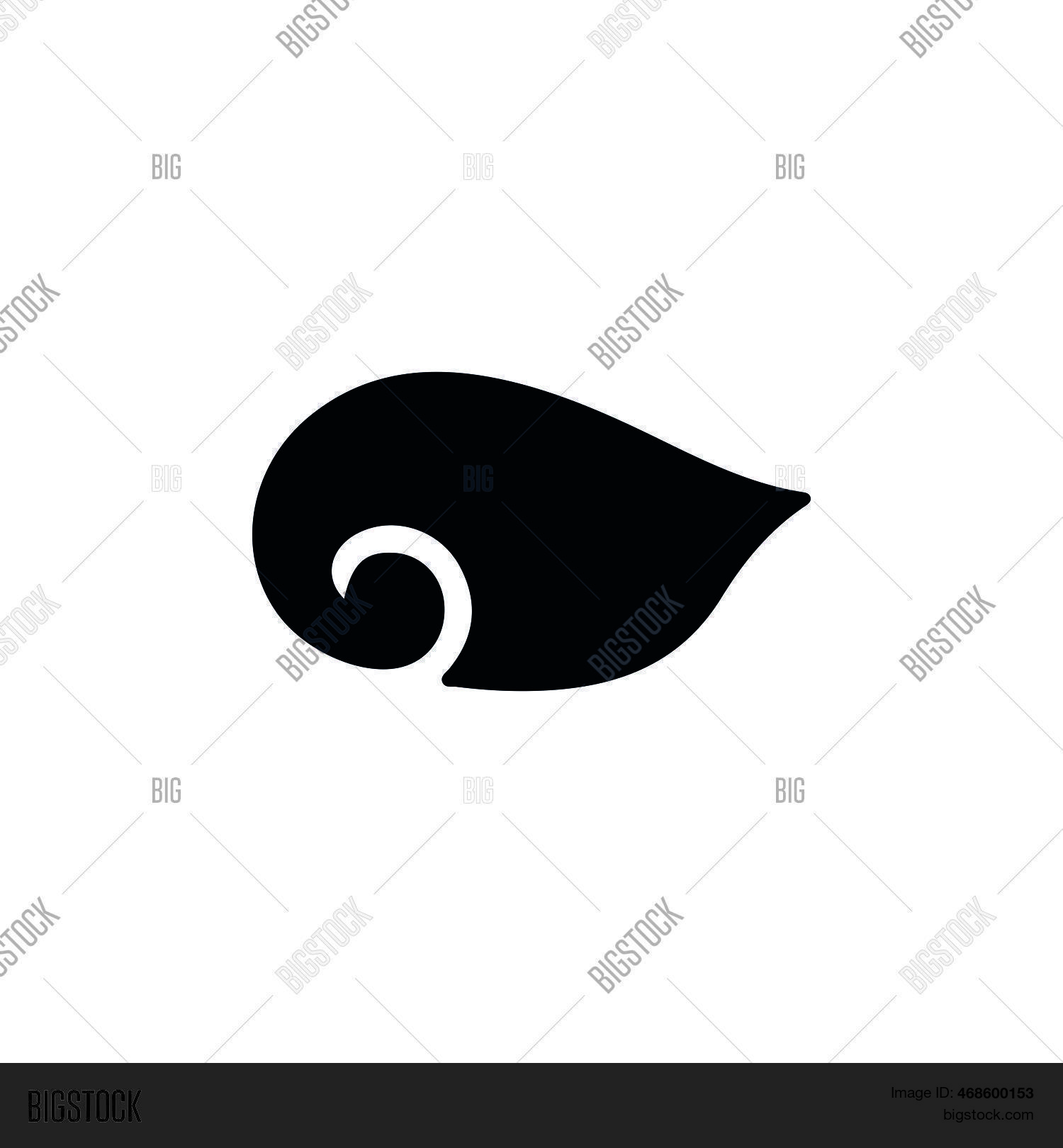 Snail Shell Icon. Vector & Photo (Free Trial) | Bigstock