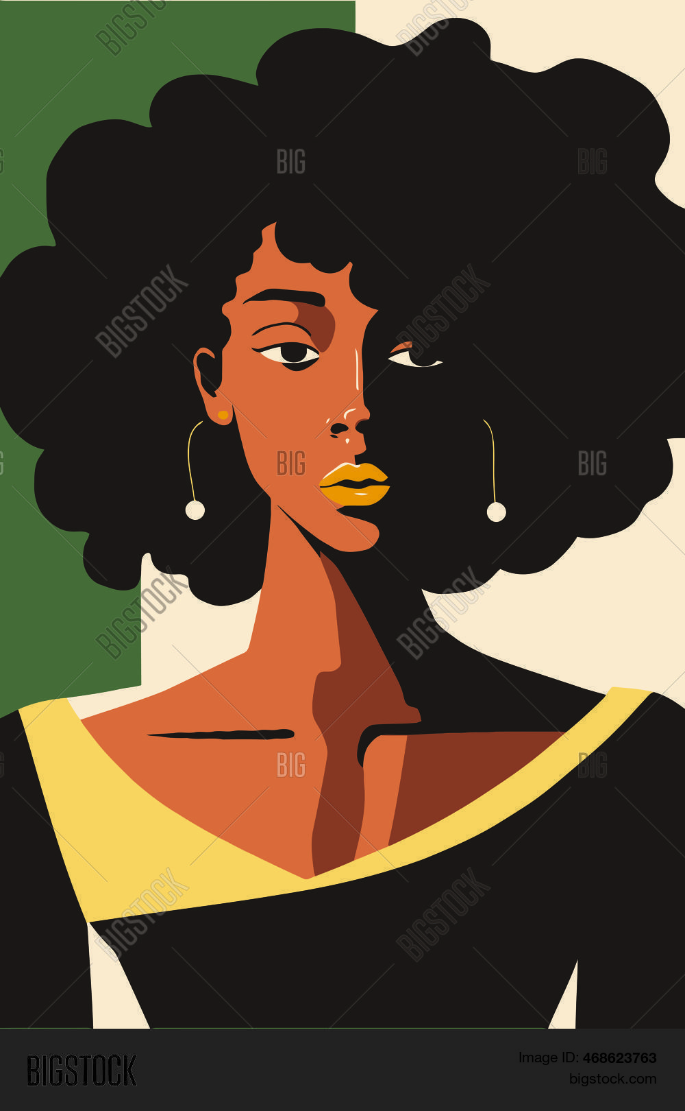 Black African Vector & Photo (Free Trial) | Bigstock