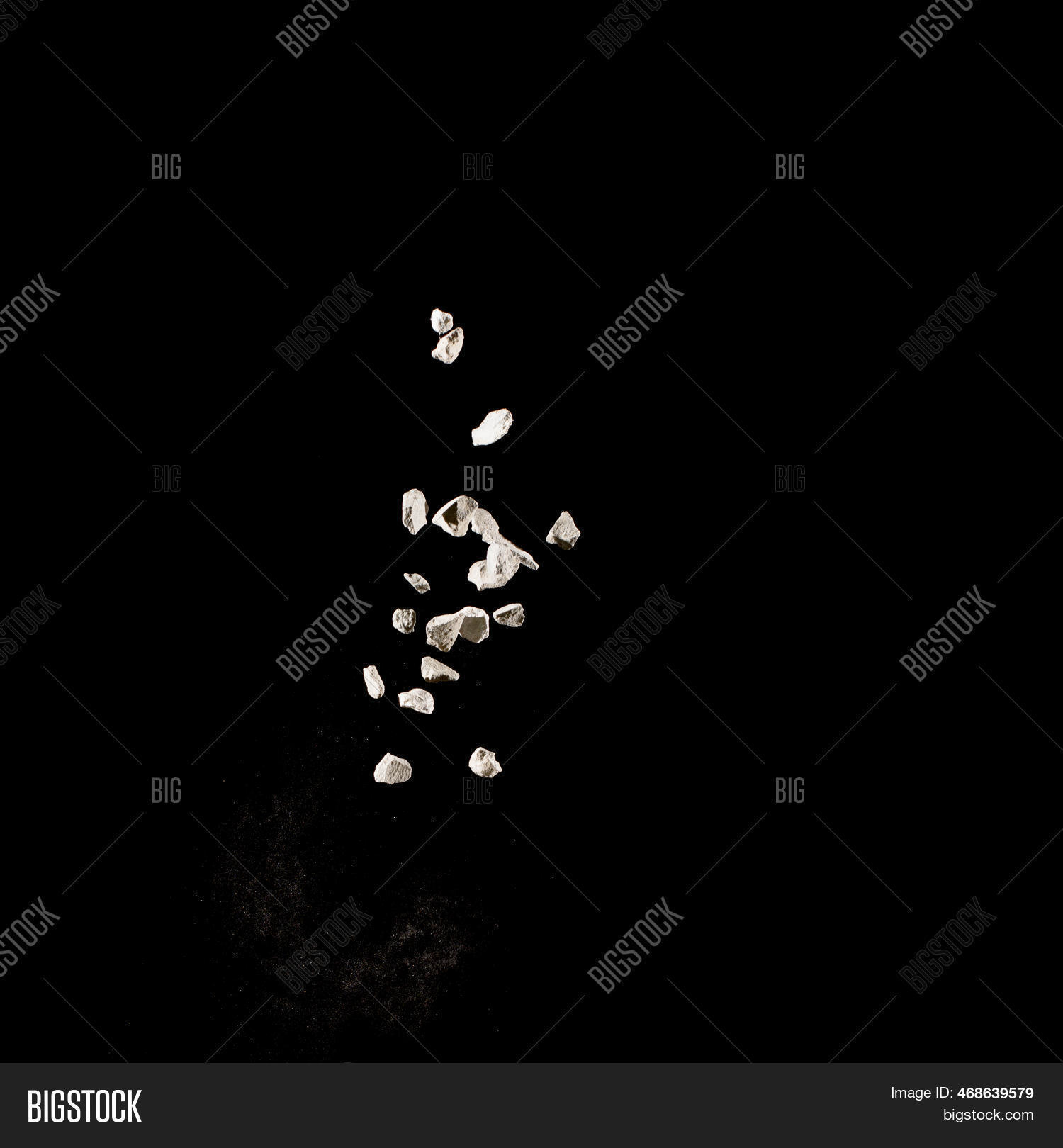 Mixed Stone Explosion Image & Photo (Free Trial) | Bigstock