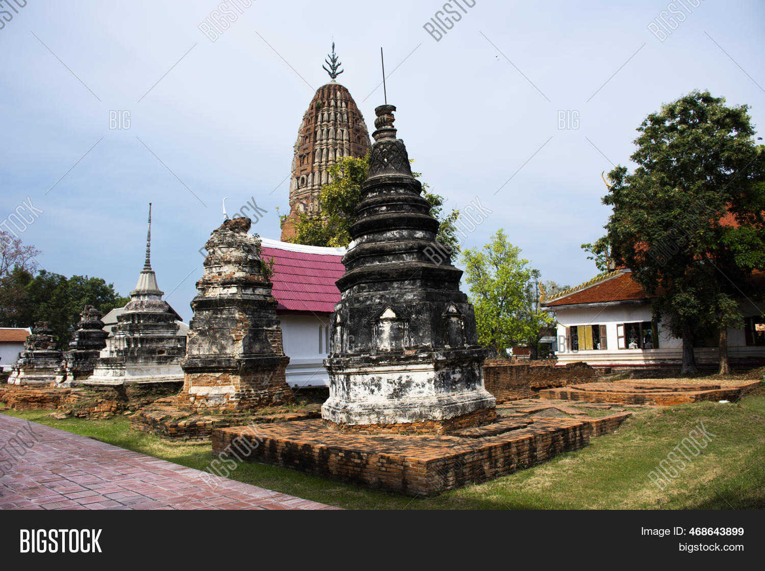 Ancient Stupa Ruins Image & Photo (Free Trial) | Bigstock