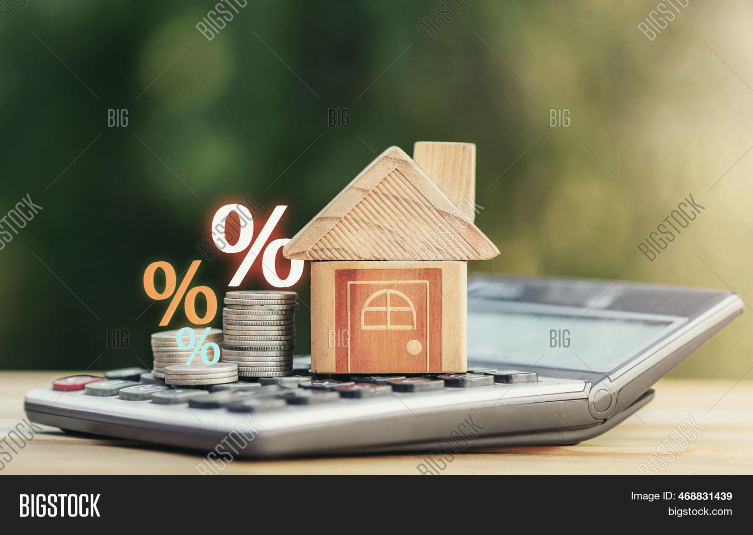 Coins House On Image & Photo (Free Trial) | Bigstock