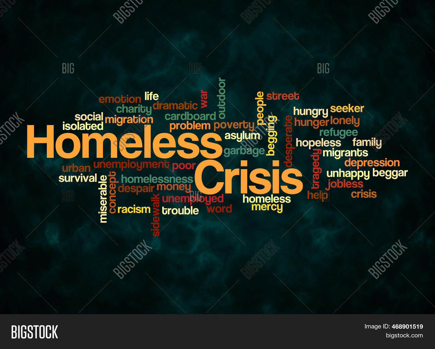 Word Cloud Homeless Image & Photo (Free Trial) | Bigstock