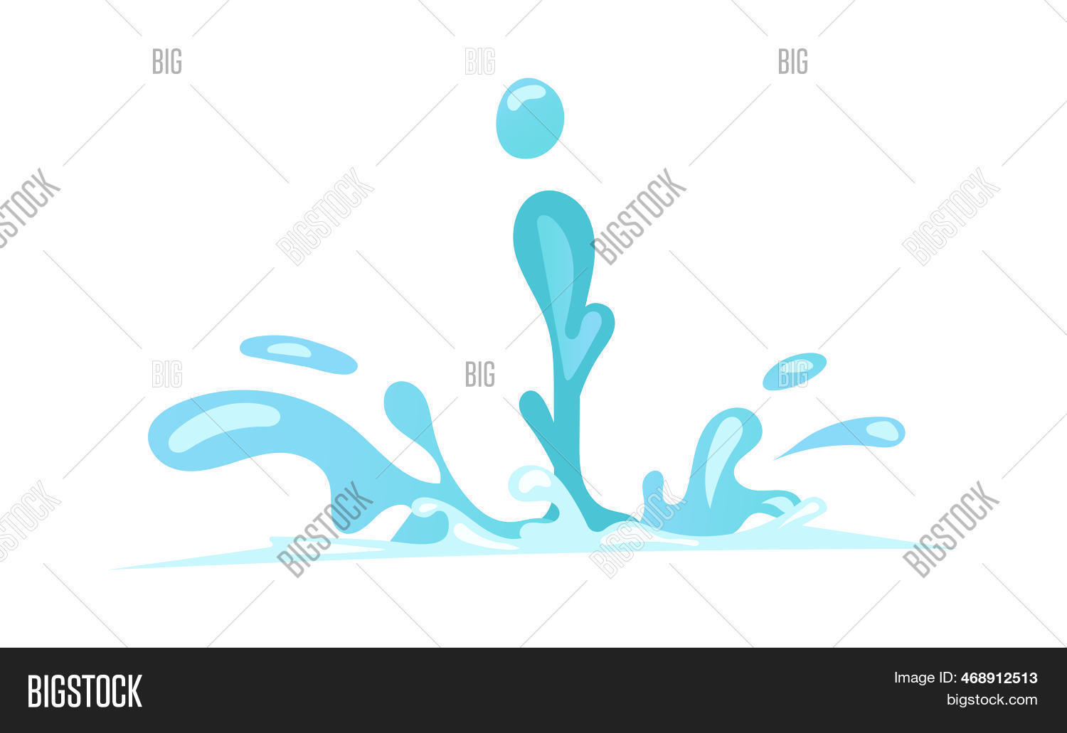 Water Effect Blue Aqua Image & Photo (Free Trial) | Bigstock