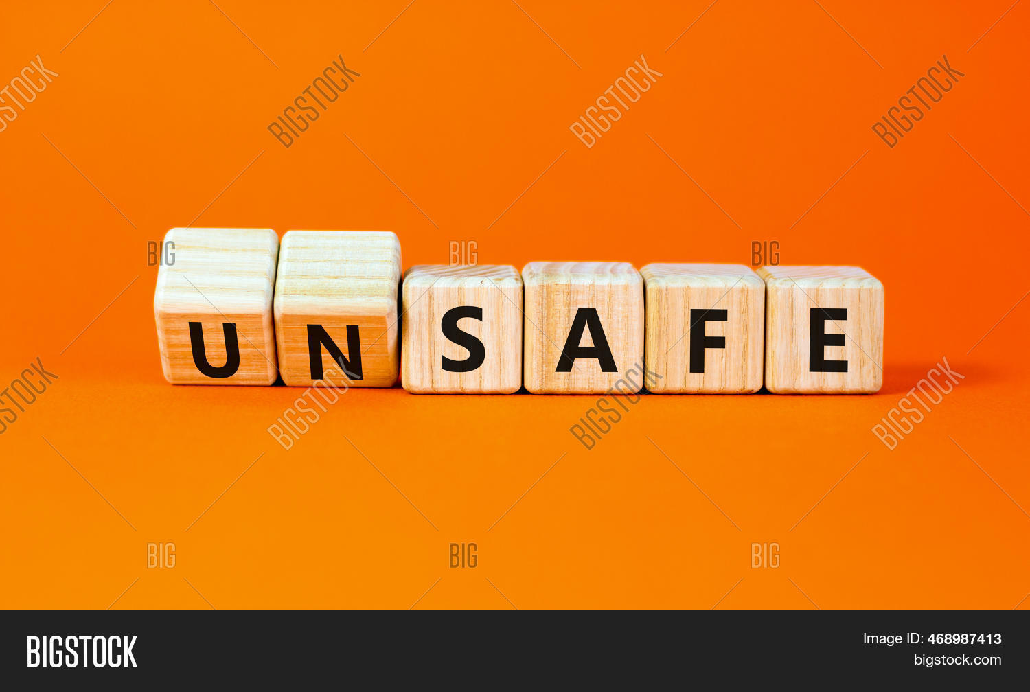 Safe Unsafe Symbol. Image & Photo (Free Trial) | Bigstock
