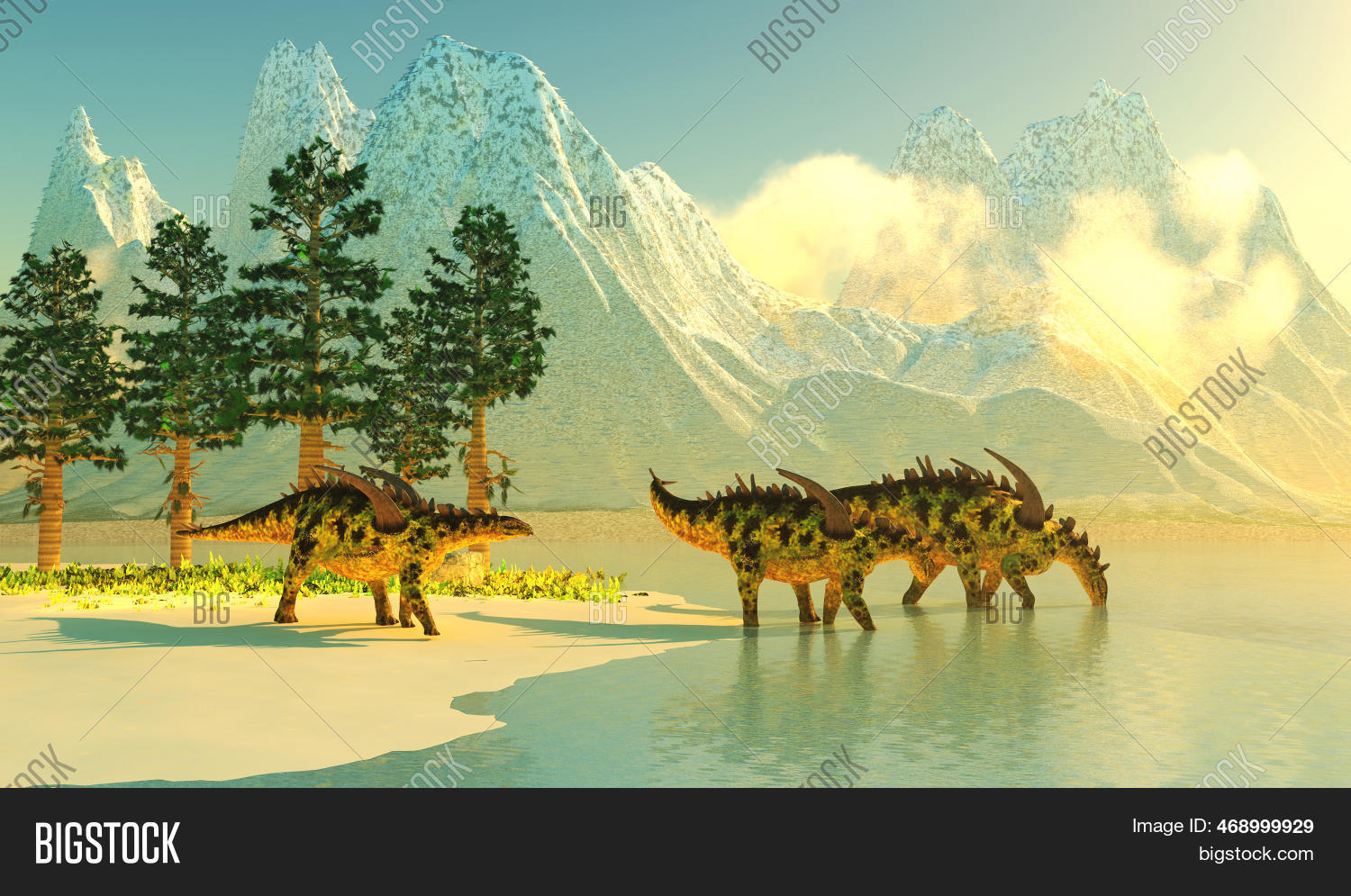 Gigantspinosaurus Image & Photo (Free Trial) | Bigstock