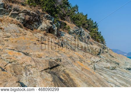 Sloping Rocky Cliffs Image & Photo (Free Trial) | Bigstock