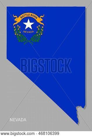 Map Nevada Usa Vector & Photo (Free Trial) | Bigstock