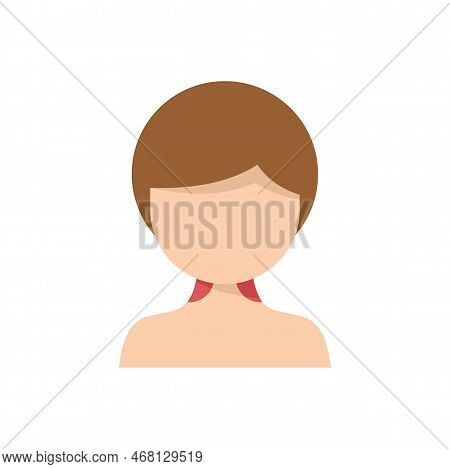 Woman Tonsillitis Vector & Photo (Free Trial) | Bigstock