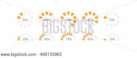 Radial Wheel Progress Vector & Photo (Free Trial) | Bigstock