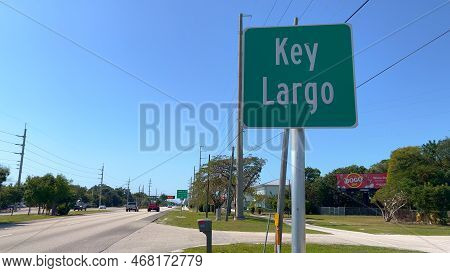 Key Largo Sign