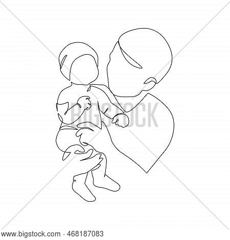 Father Little Kid Vector & Photo (Free Trial) | Bigstock