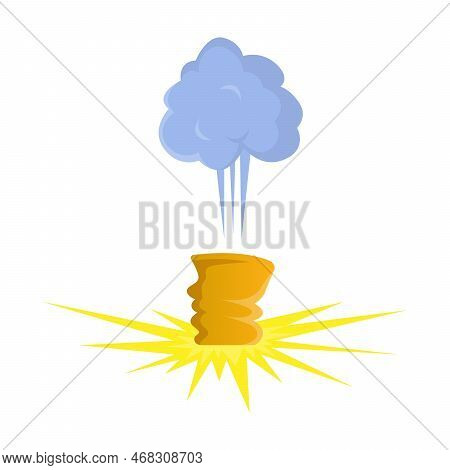 Comic Bullet Trace Vector & Photo (Free Trial) | Bigstock