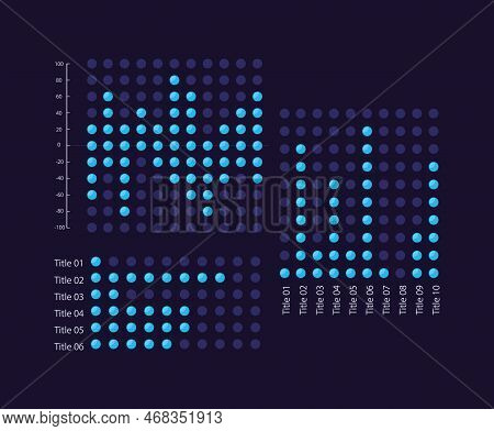 Dot Plot Infographic Vector & Photo (Free Trial) | Bigstock
