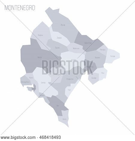 Montenegro Political Vector & Photo (Free Trial) | Bigstock